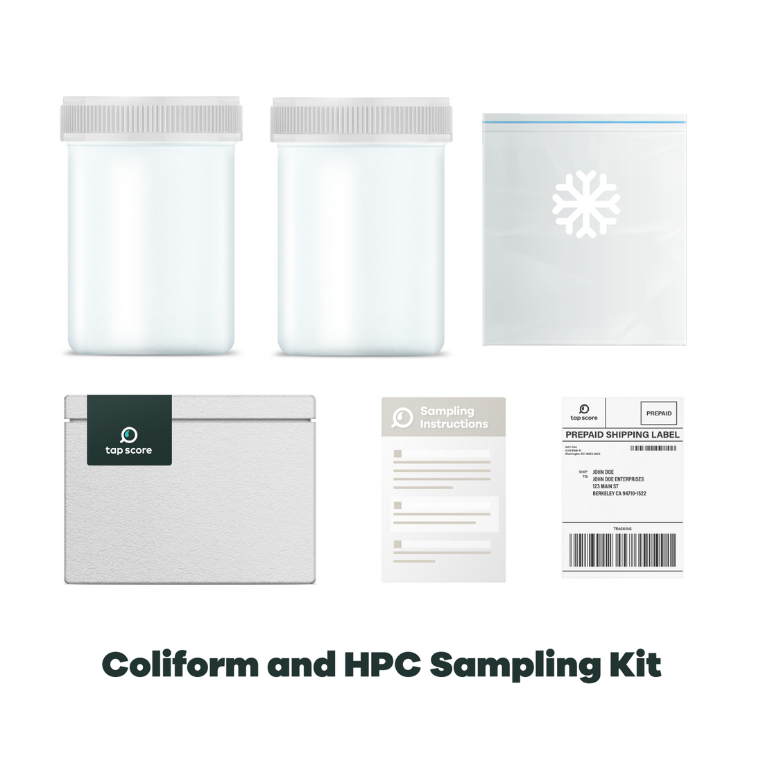 Coliform and HPC Water Test Kit | Accredited Lab – SimpleLab Tap Score