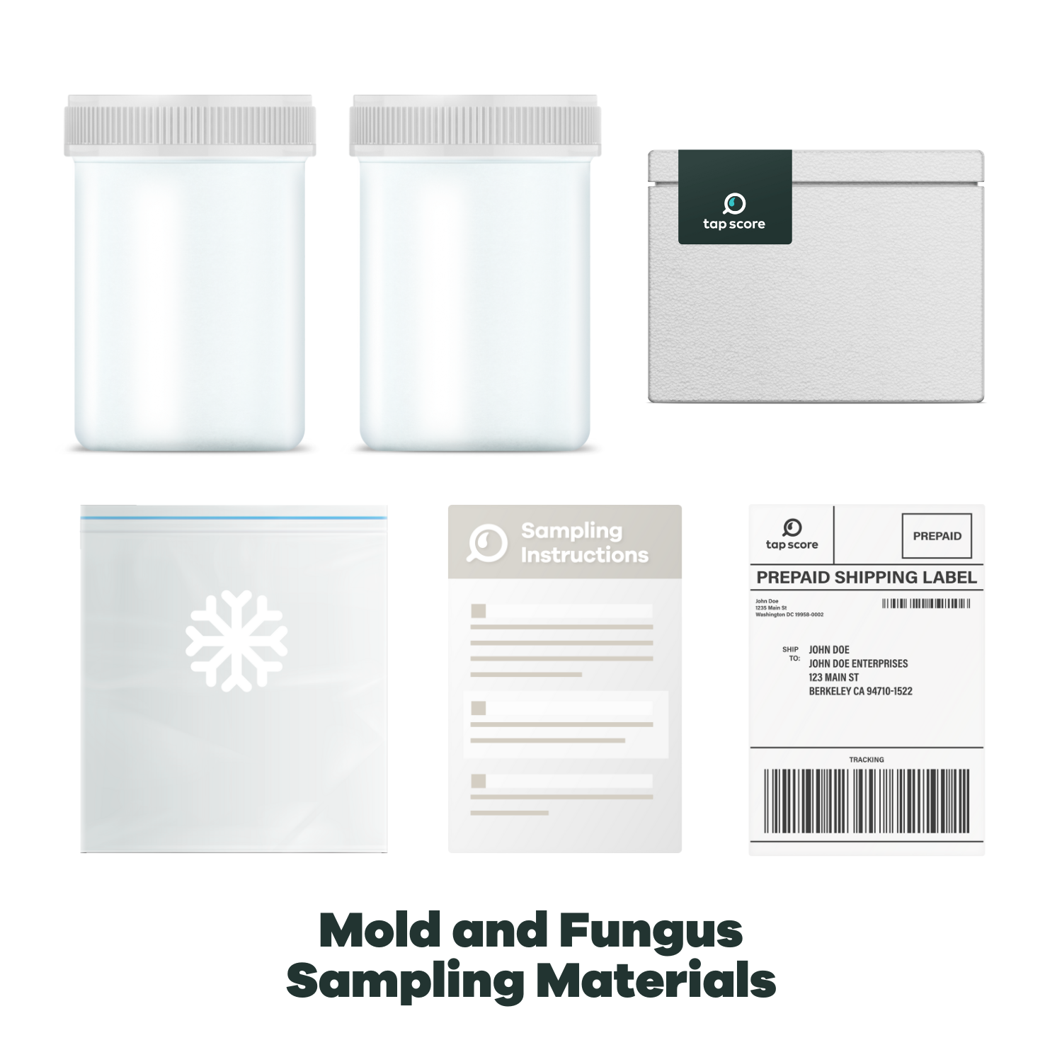 Mold and Fungus Water Test Kit | Certified Laboratory – SimpleLab Tap Score