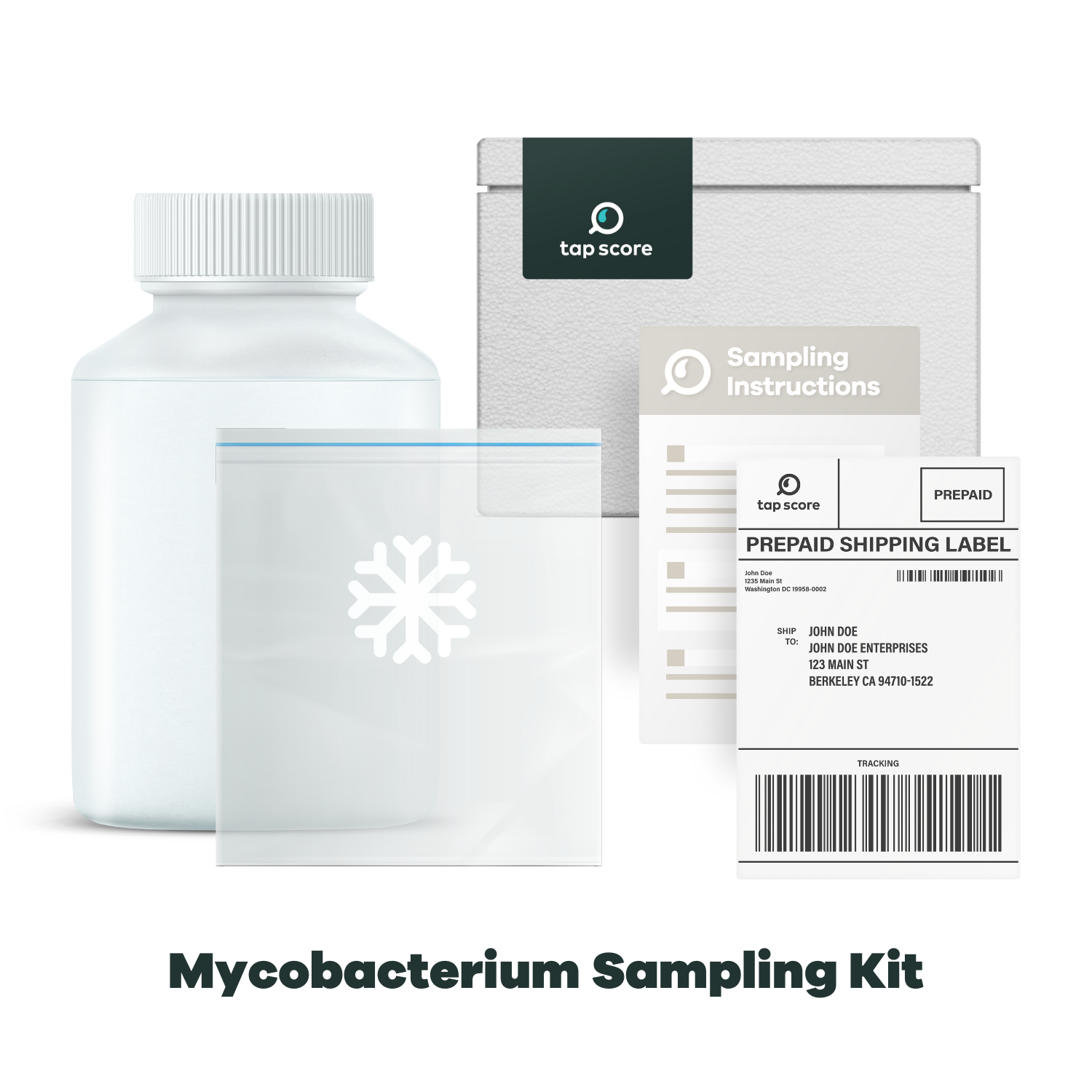 Mycobacterium Water Test [NTM mail-to-lab kit] – SimpleLab Tap Score