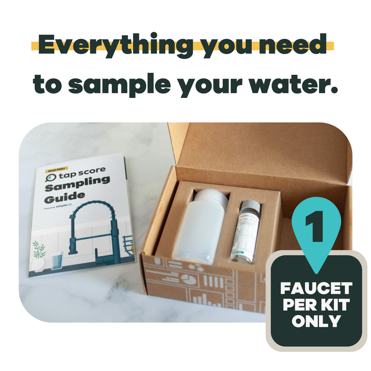 Advanced City Water Test | Certified Laboratory – SimpleLab Tap Score